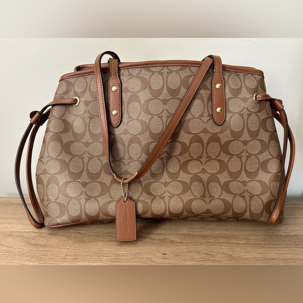 Coach Purse | Signature Canvas - Gem